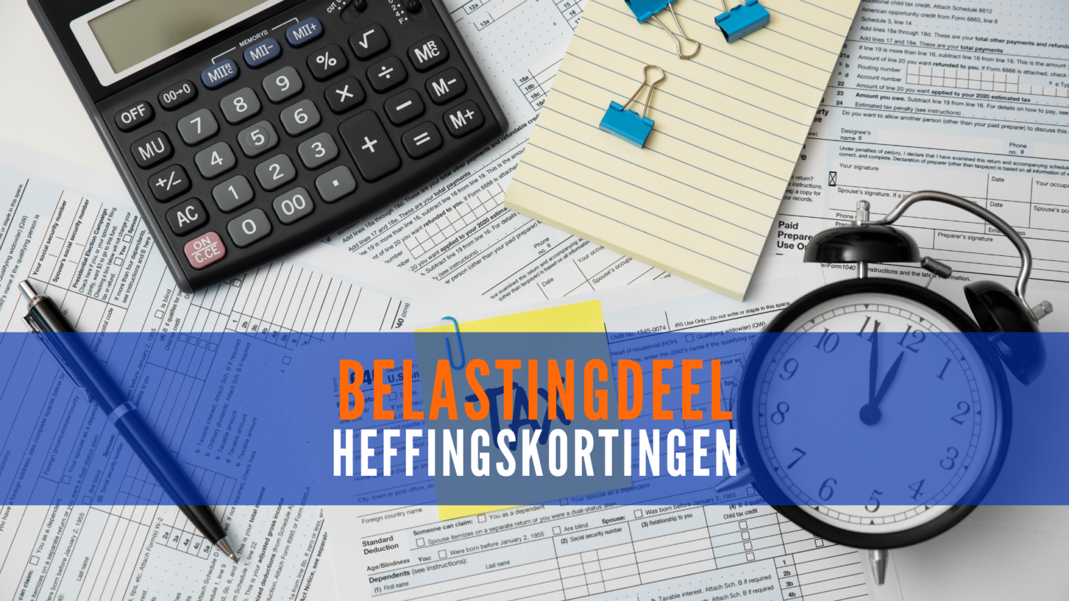 Belastingdeel heffingskortingen alleen nog voor inwoners