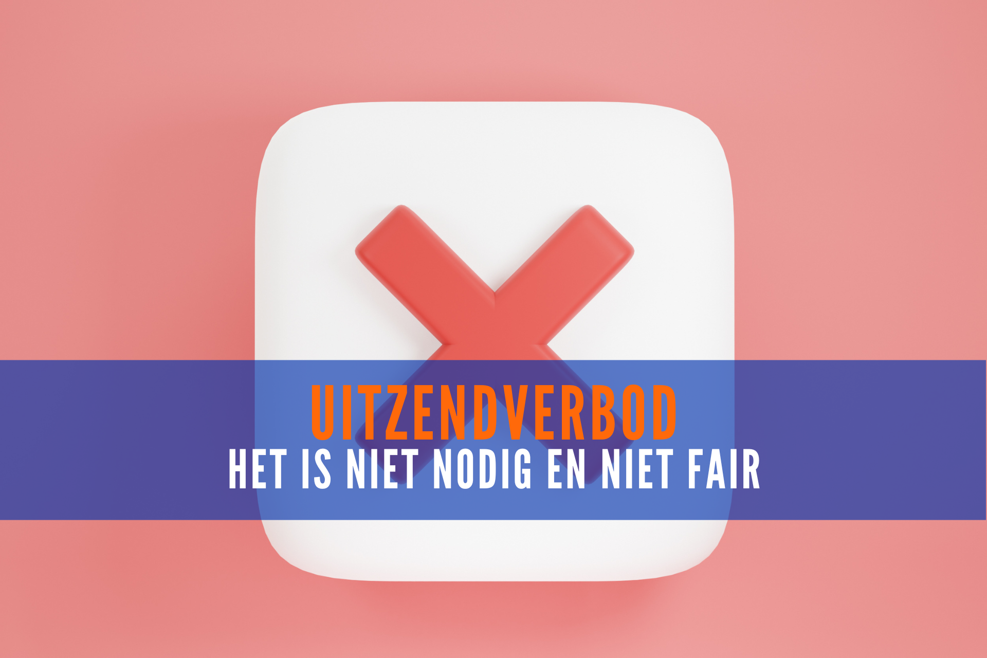 Uitzendverbod is niet nodig en niet fair - Bureau Cicero